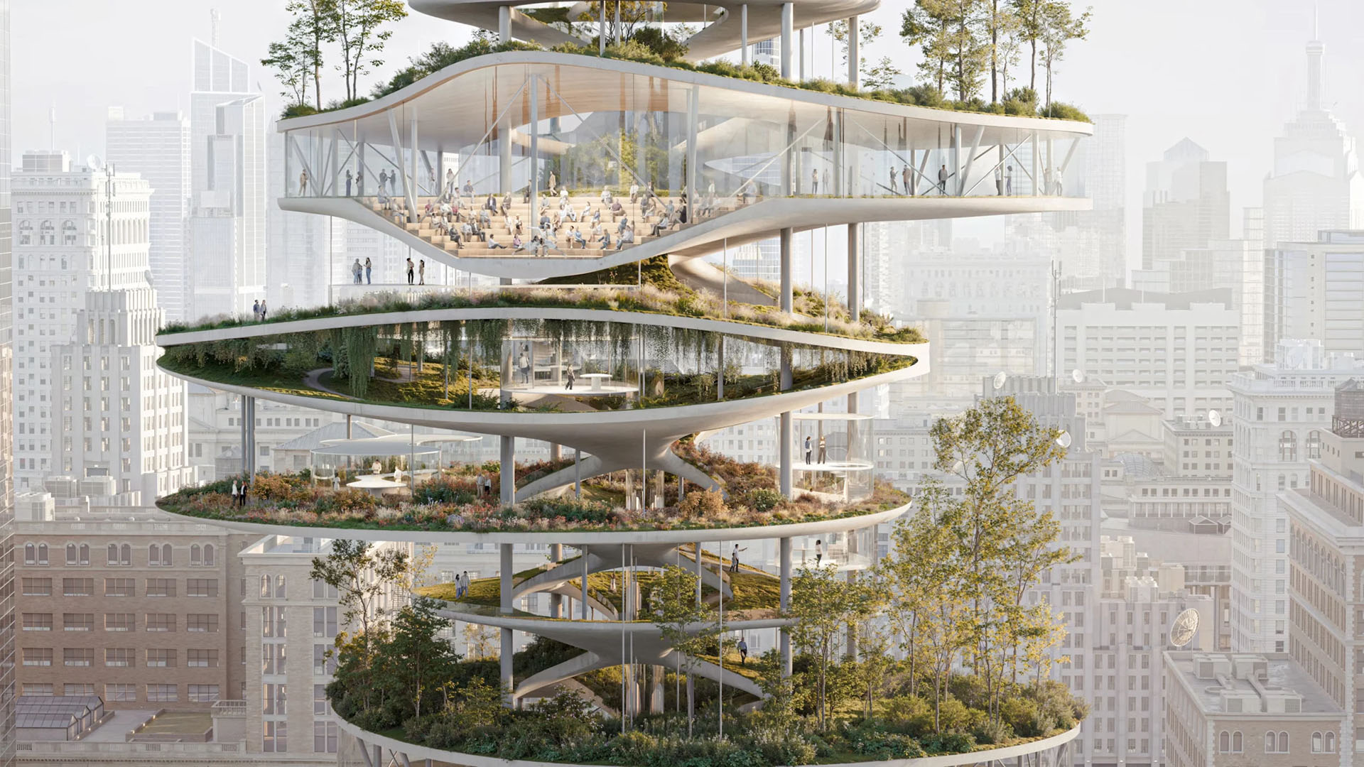 EDEN TOWER: il grattacielo ecologicamente programmato creato con l’AI ...